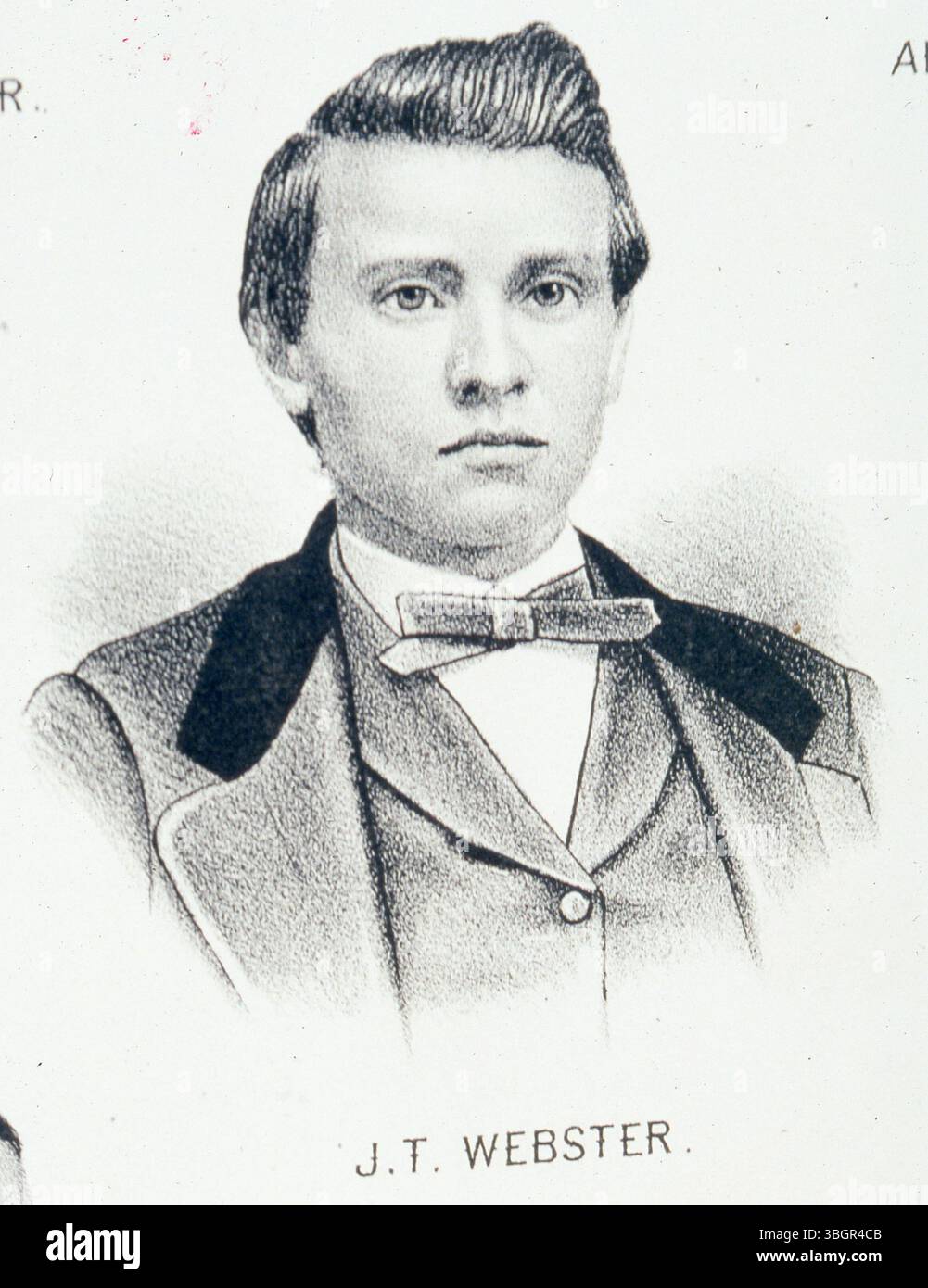 Joseph Trimble Webster (1845–1864) was a sergeant in Company A, 133rd ...