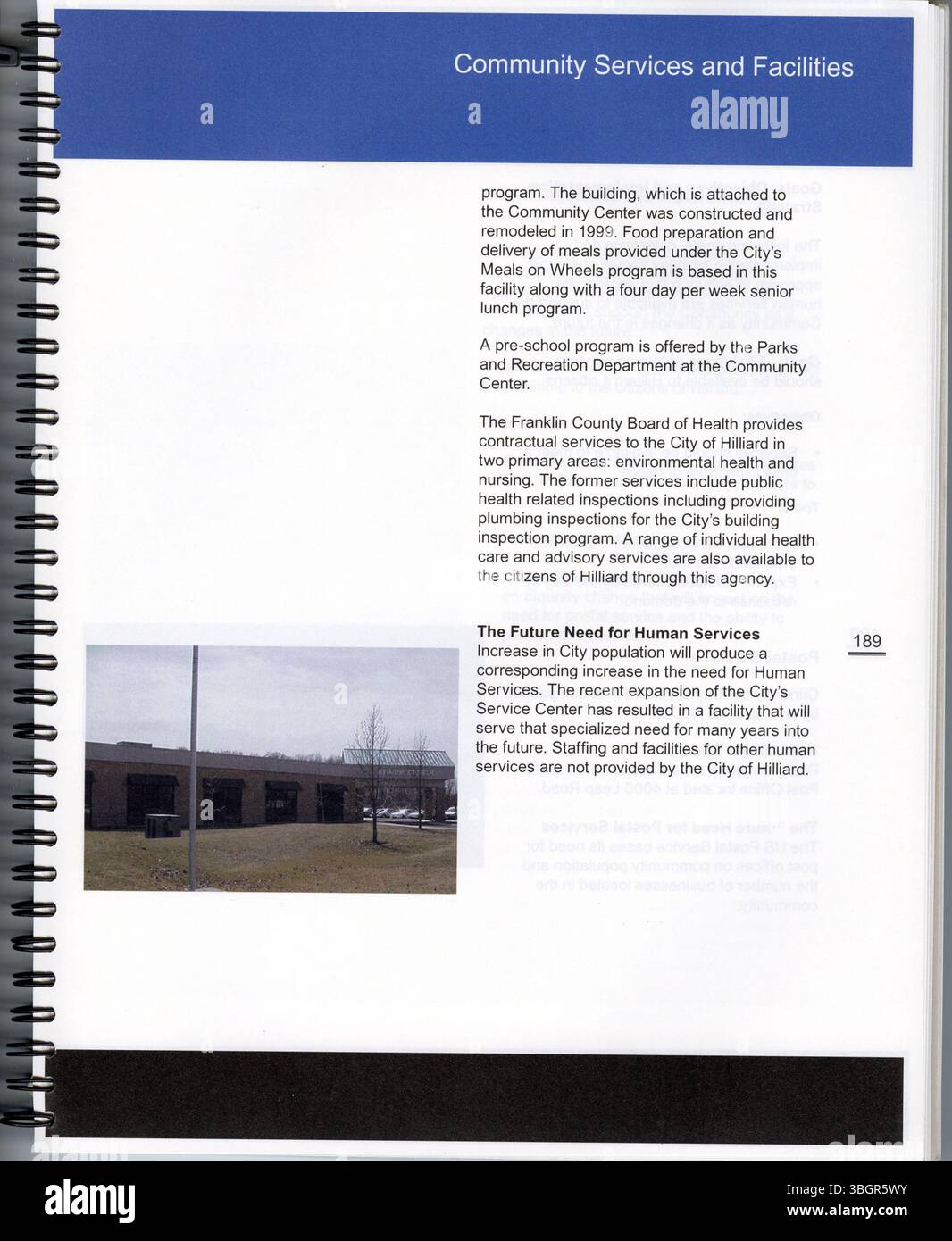 The 2003 Comprehensive Economic Development Master Plan for Hilliard ...