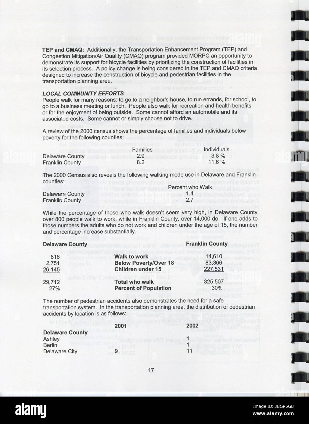 The 2004 report analyzes the environmental and safety impacts of ...