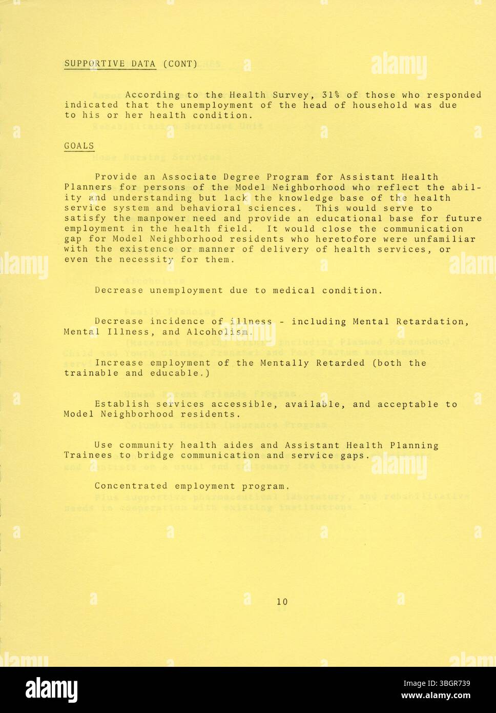 The 1969 Comprehensive City Demonstration Program includes part 1 of the Model City Program ...