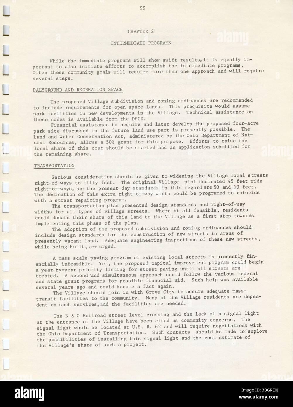 The 1974 Urbancrest Comprehensive Community Development Plan presents a ...