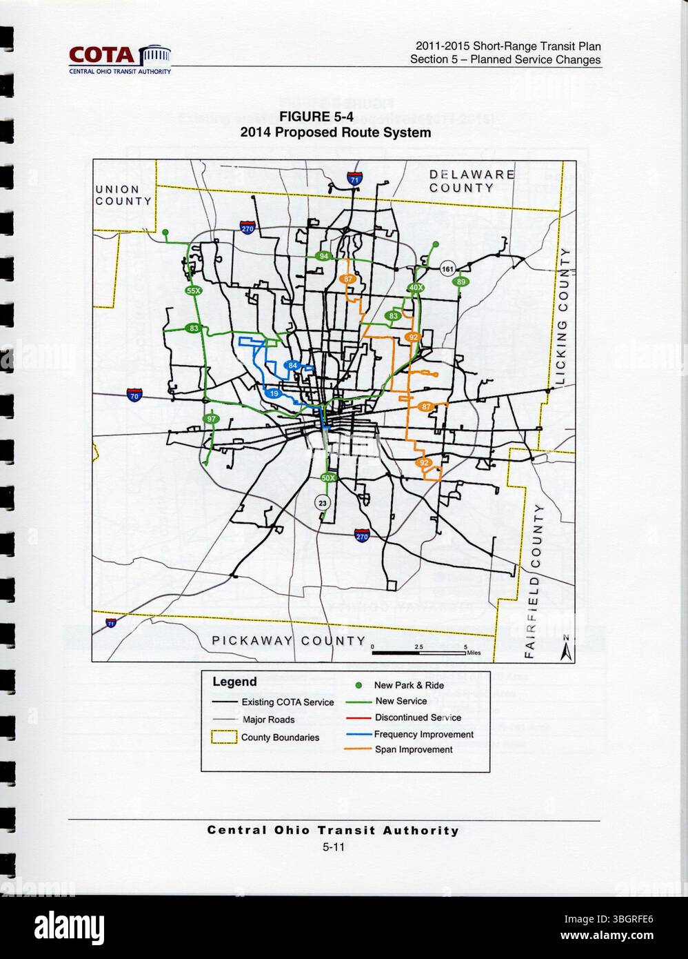 This plan provides an analysis of central Ohio's transit needs and ...