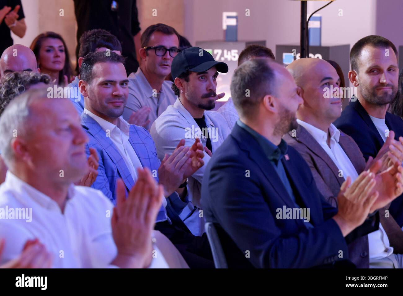 Zadar, Croatia. 05th June, 2025. Sime Vrsaljko during the opening ...