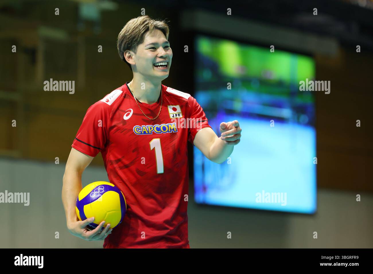 Tokyo, Japan. 5th June, 2025. Yuji Nishida (JPN) Volleyball : Japan men ...