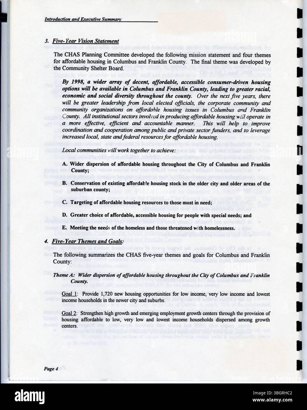 The 1993 Comprehensive Housing Affordability Strategy (CHAS) for the ...