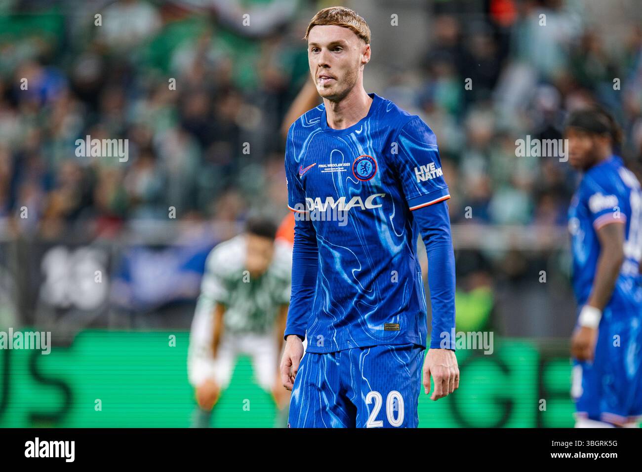 Wroclaw, Poland. 28th May, 2025. Cole Palmer of Chelsea FC seen during ...