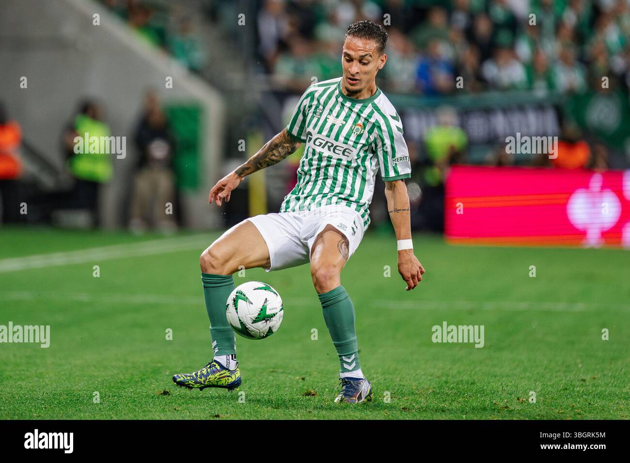Wroclaw, Poland. 28th May, 2025. Antony Matheus dos Santos known as ...