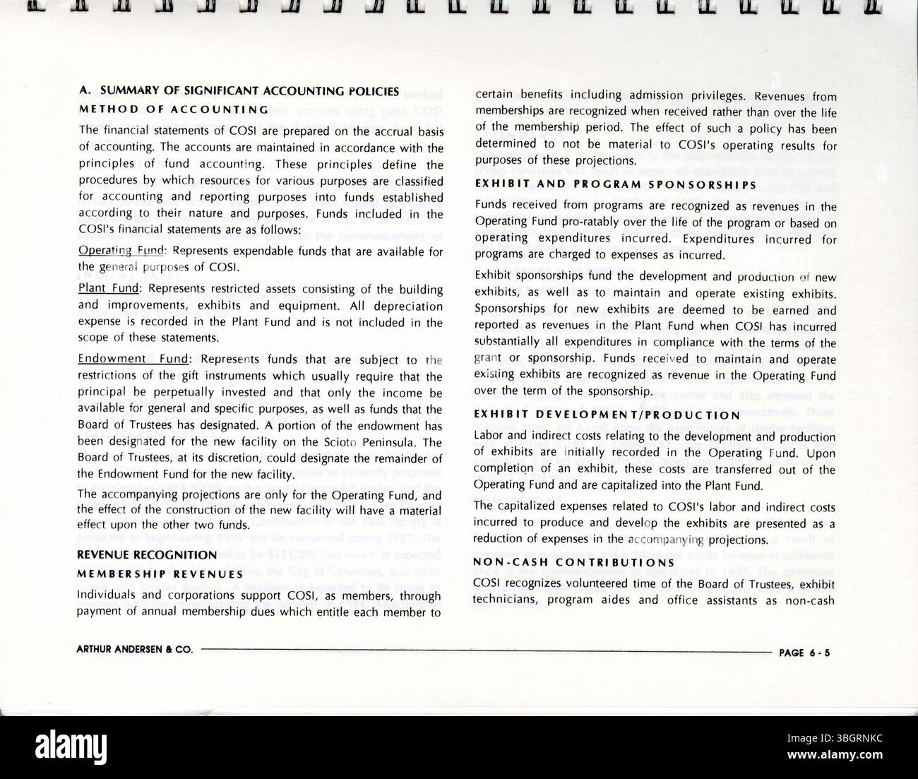 The COSI Development Plan of 1994 outlines the museum's move from 280 E ...