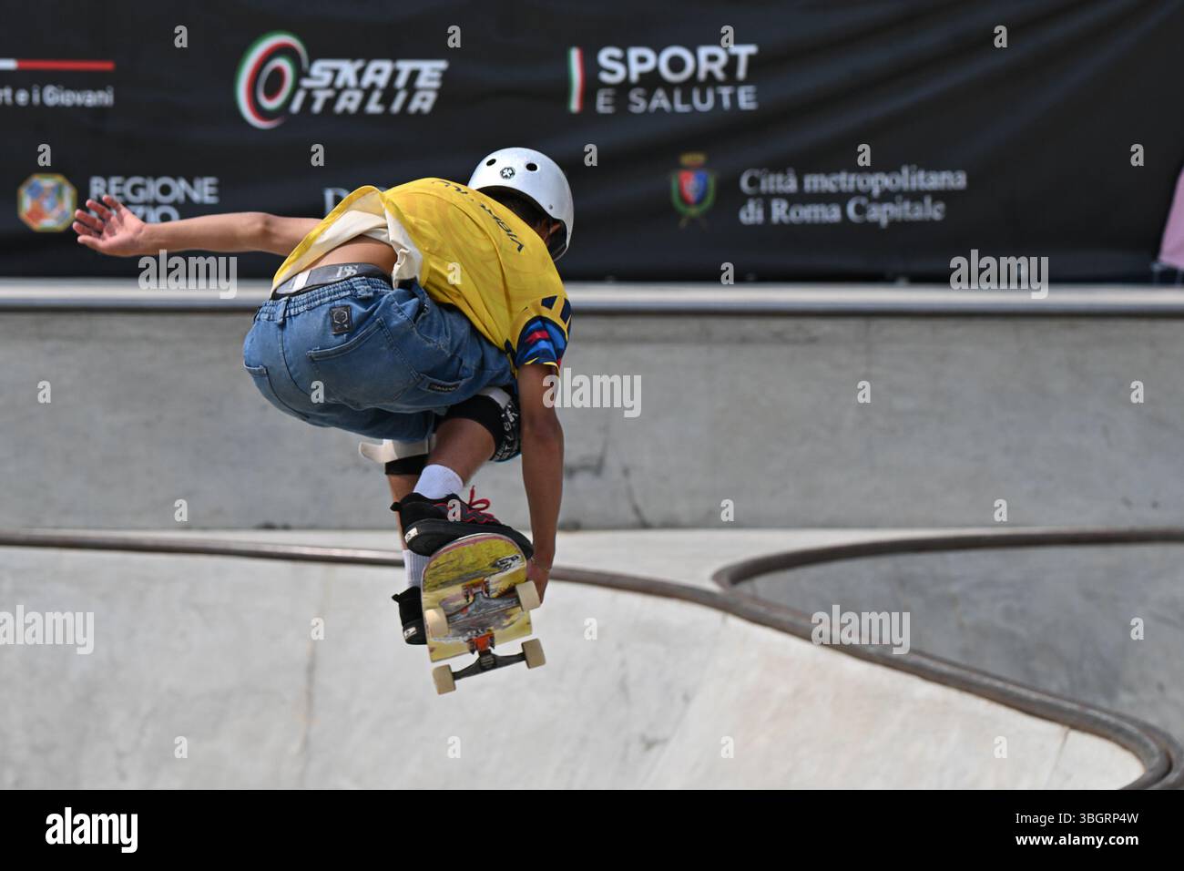 5th June 2025, Ostia Park, Rome, Italy; World Skateboarding World Cup ...
