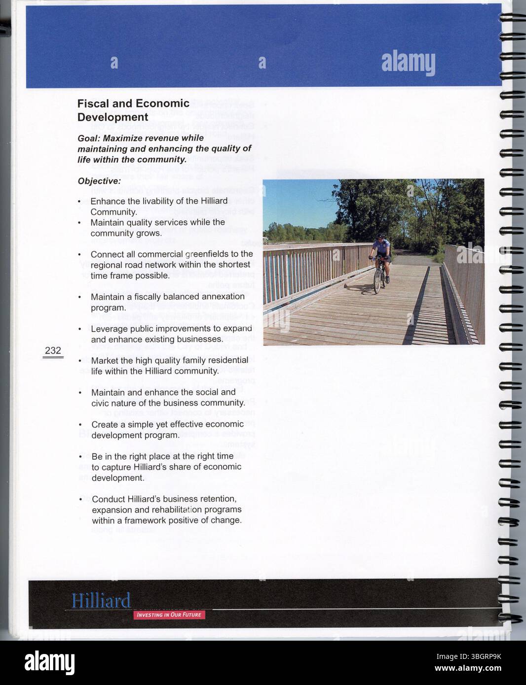 The 2003 Comprehensive Economic Development Master Plan in Hilliard ...