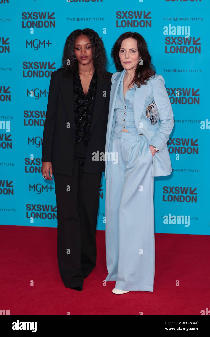London, UK. 05th June, 2025. Ash Parker and Mary-Louise Parker seen ...