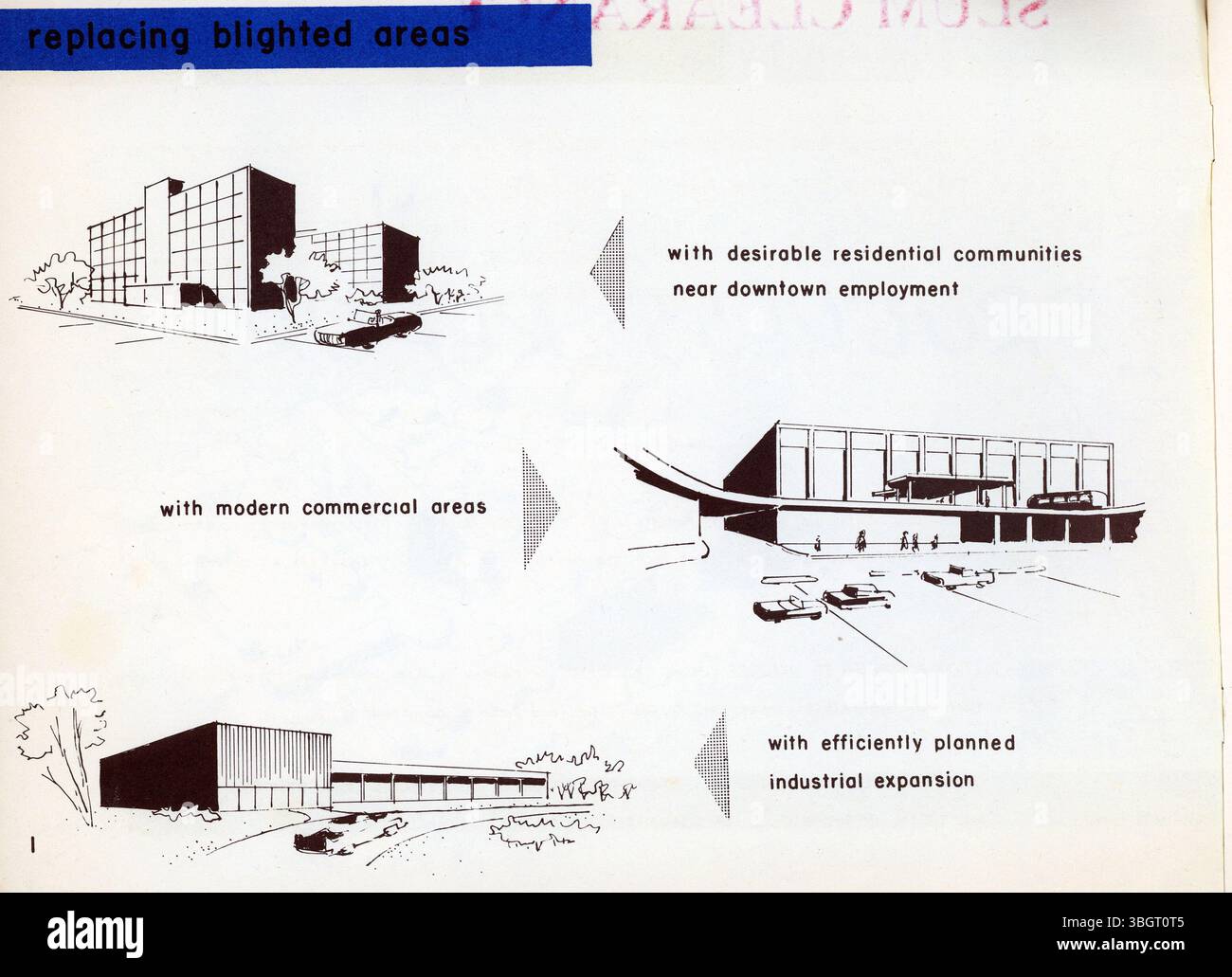 The 1954 Urban Redevelopment Slum Clearance Progress Report outlines ...