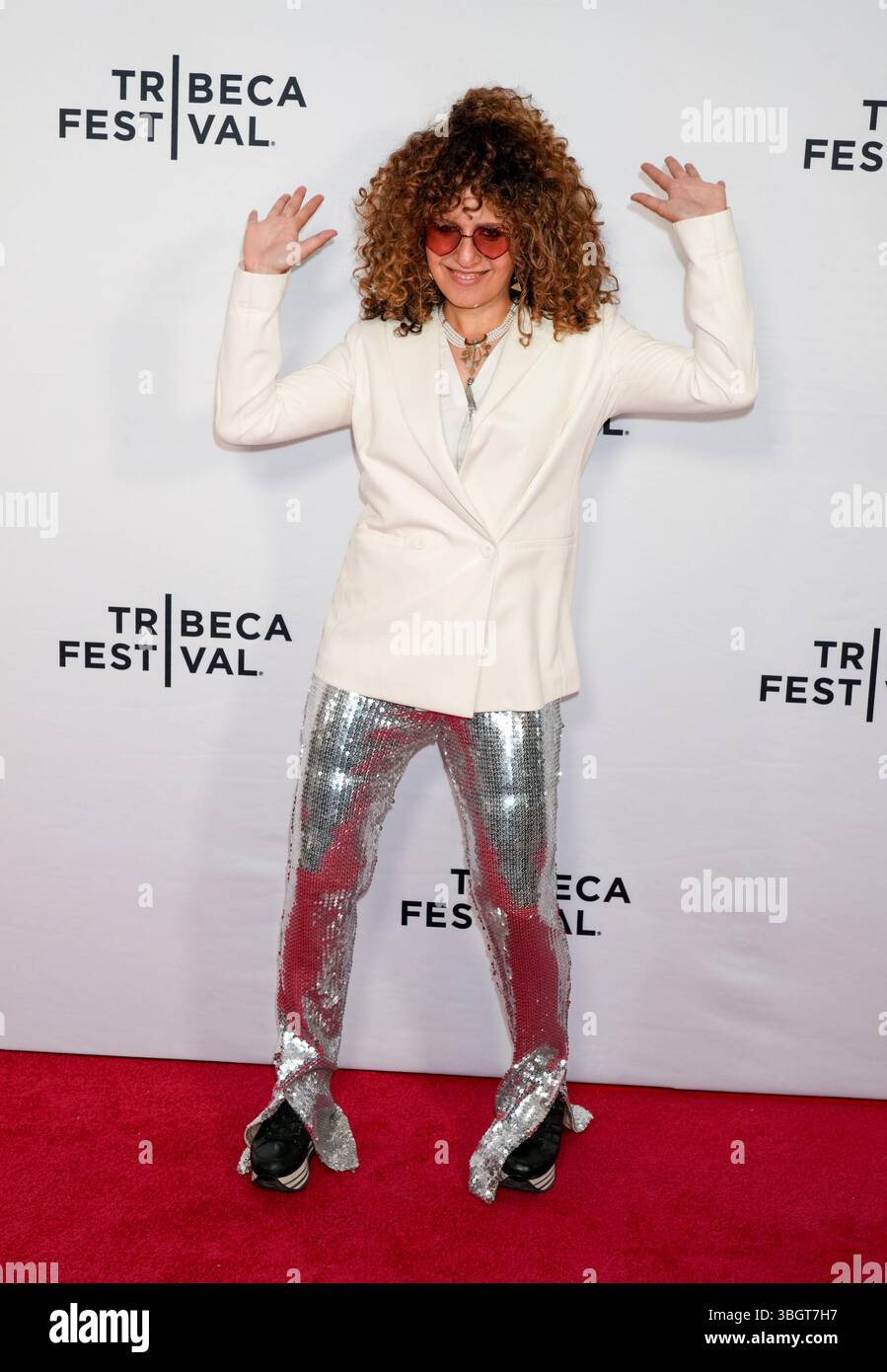 Director Sarah Goher on the red carpet during the Happy Birthday ...