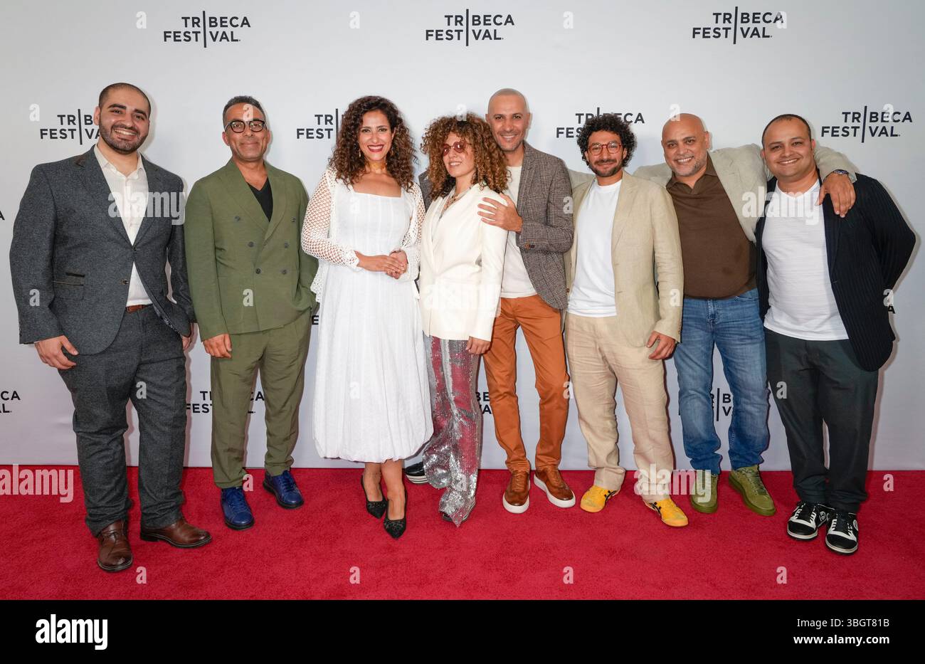 L-R: Mina Samy, Ahmed Desouky, Hanan Motawie, Sarah Goher, Mohamed Diab ...