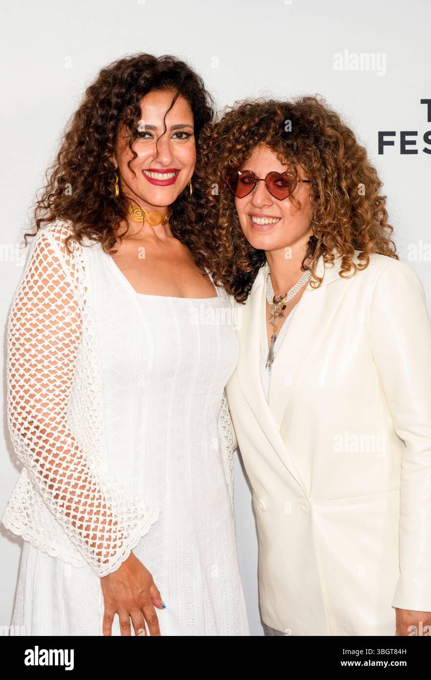 Hanan Motawie, Sarah Goher on the red carpet during the Happy Birthday ...