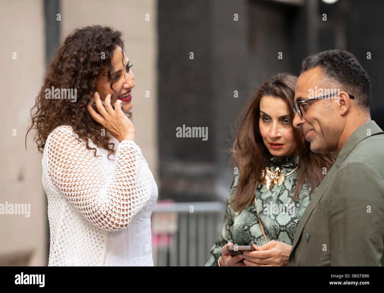 Hanan Motawie on the red carpet during the Happy Birthday Tribeca Film ...