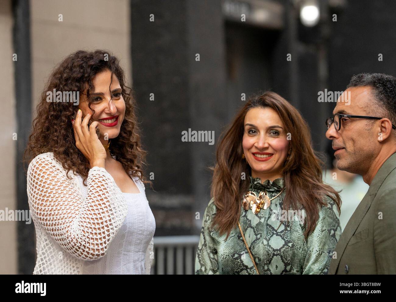 Hanan Motawie on the red carpet during the Happy Birthday Tribeca Film ...