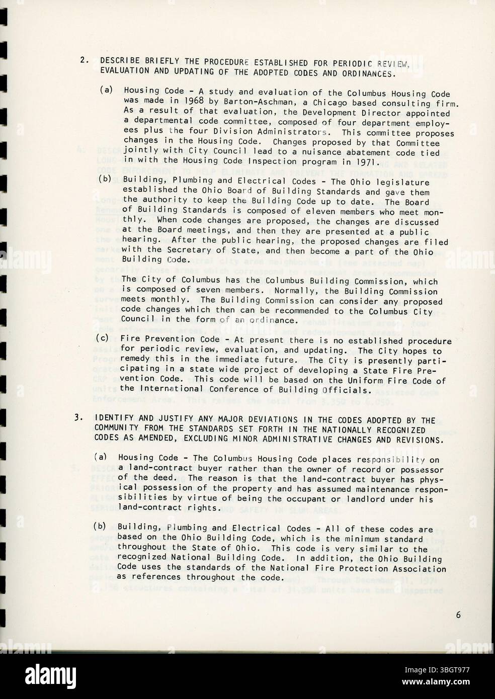 The report prepared by the City of Columbus outlines the city's ...