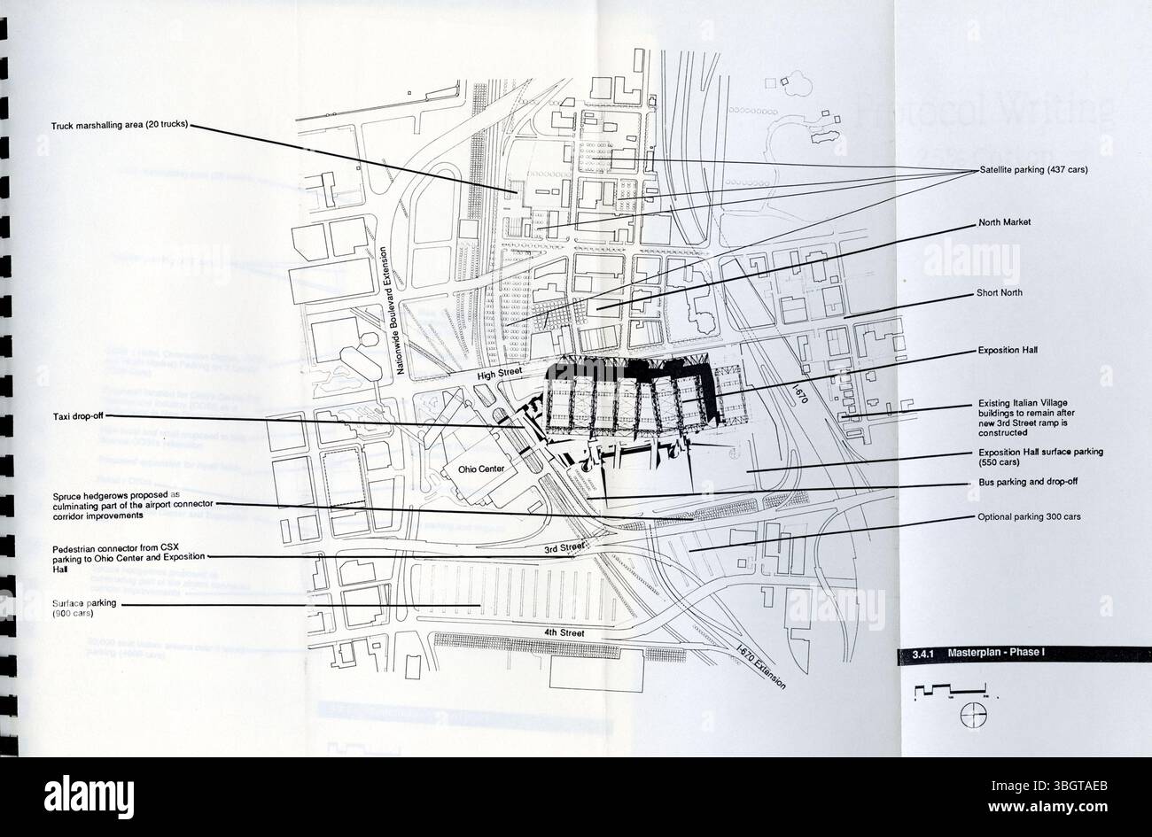 The Columbus Convention Center proposal from 1989, submitted by Holt ...