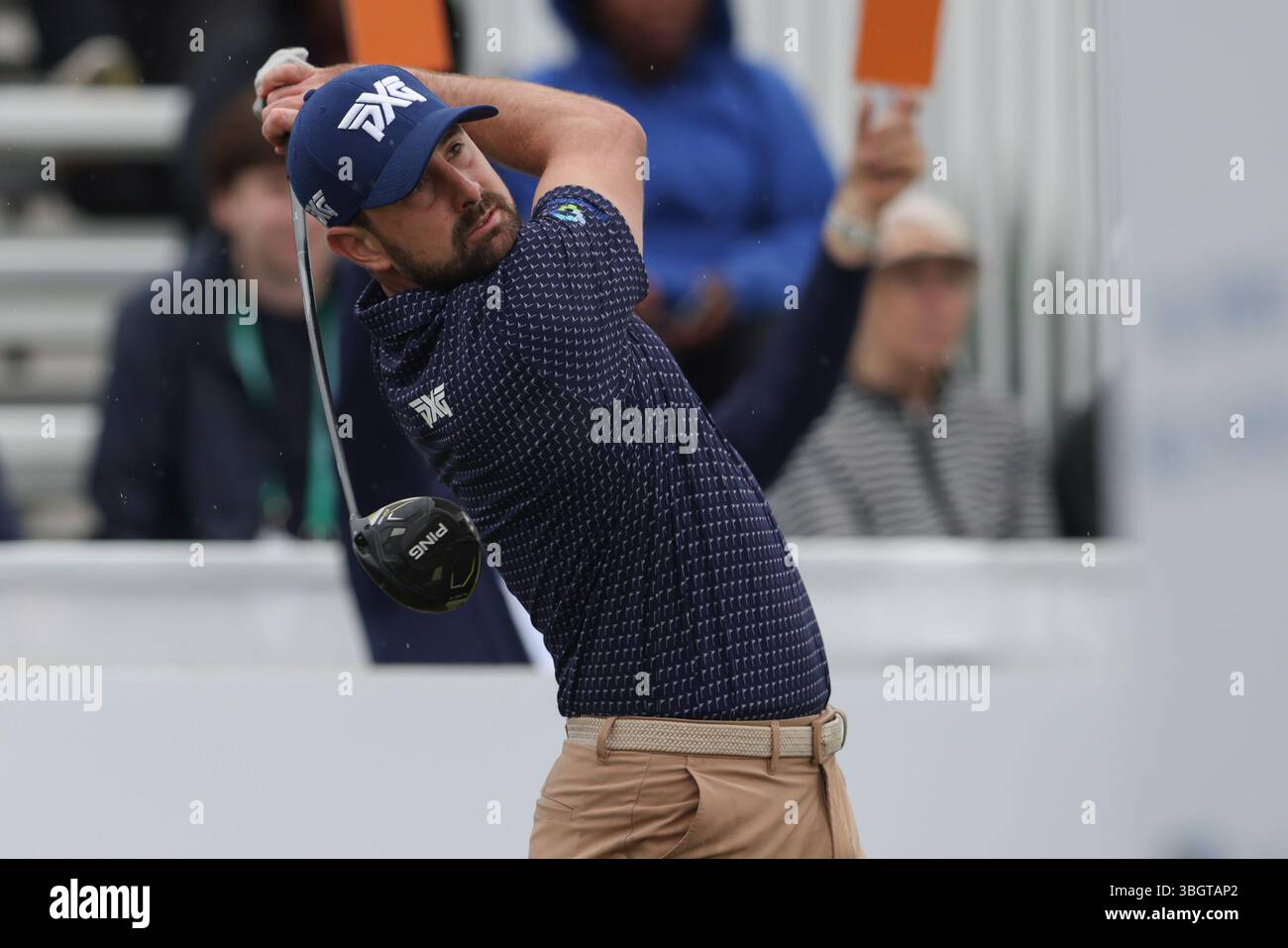 Caledon, Ontario, Canada. 05th June, 2025. Cristobel Del Solar tees off ...