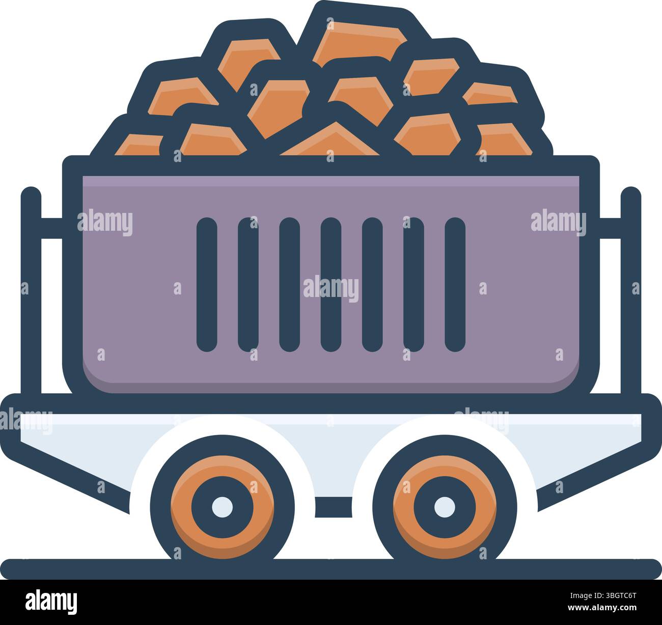 Colliery railroad Stock Vector Images - Alamy