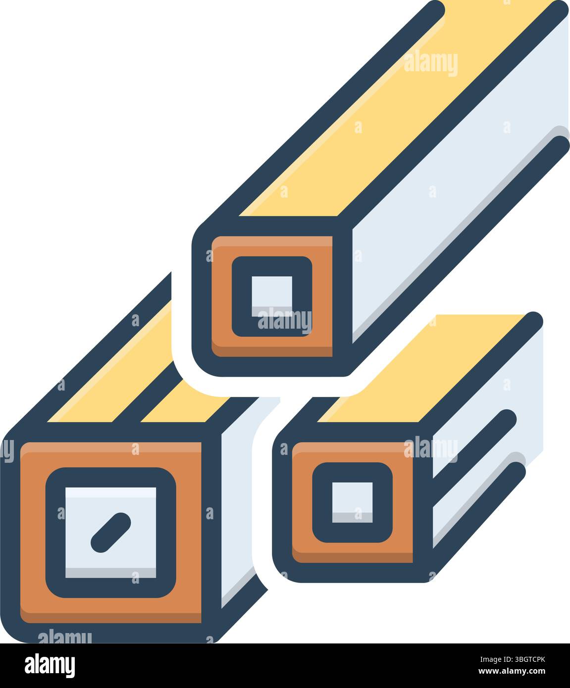 Stainless steel factory Stock Vector Images - Alamy