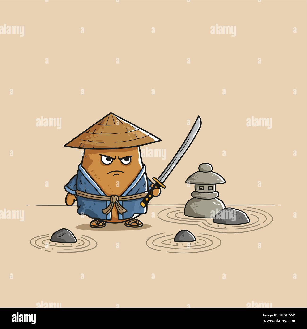 Samurai dressed Stock Vector Images - Alamy