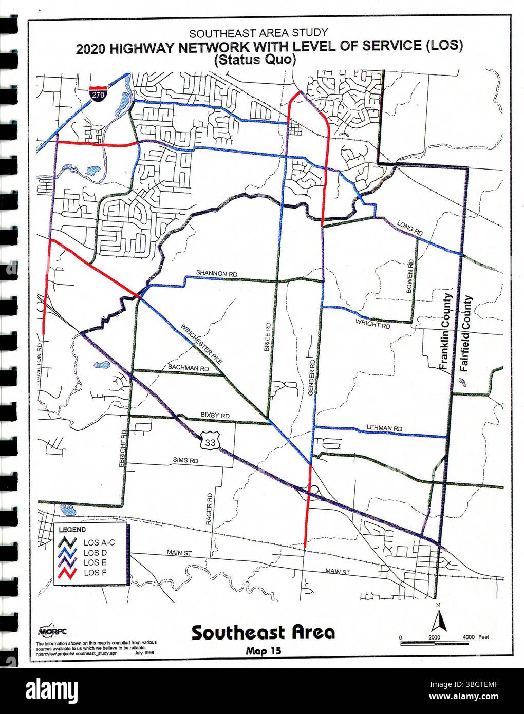 The 1999 draft Southeast Area Plan includes development guidelines for ...