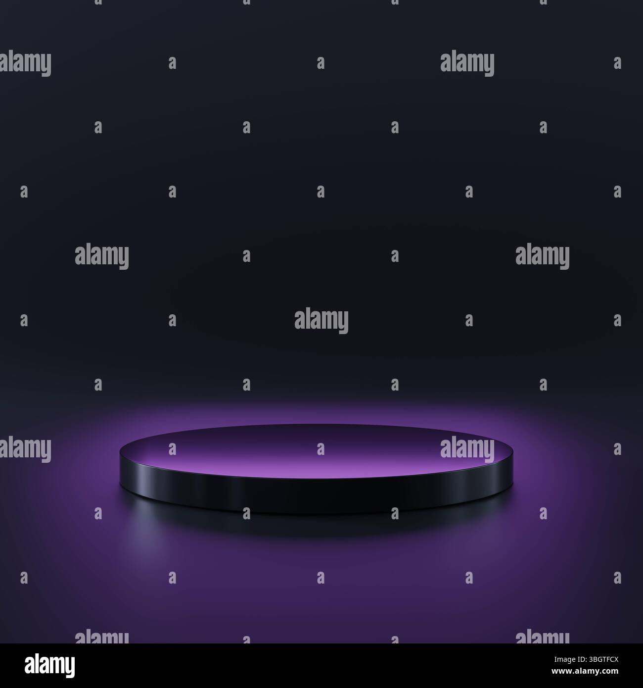 Purple round podium platform presentation hi-res stock photography and ...