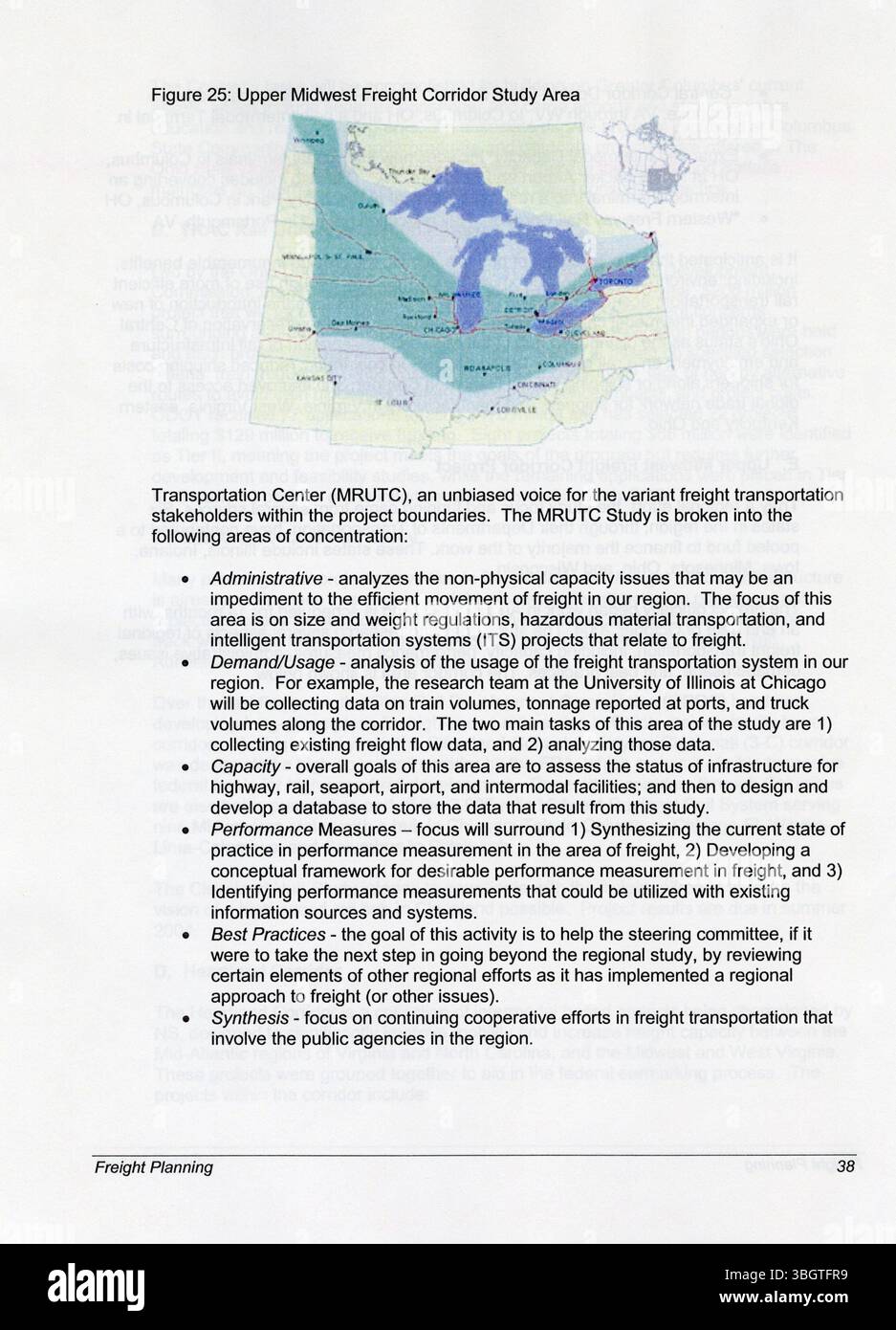 The freight component of the 2030 Regional Transportation Plan outlines ...