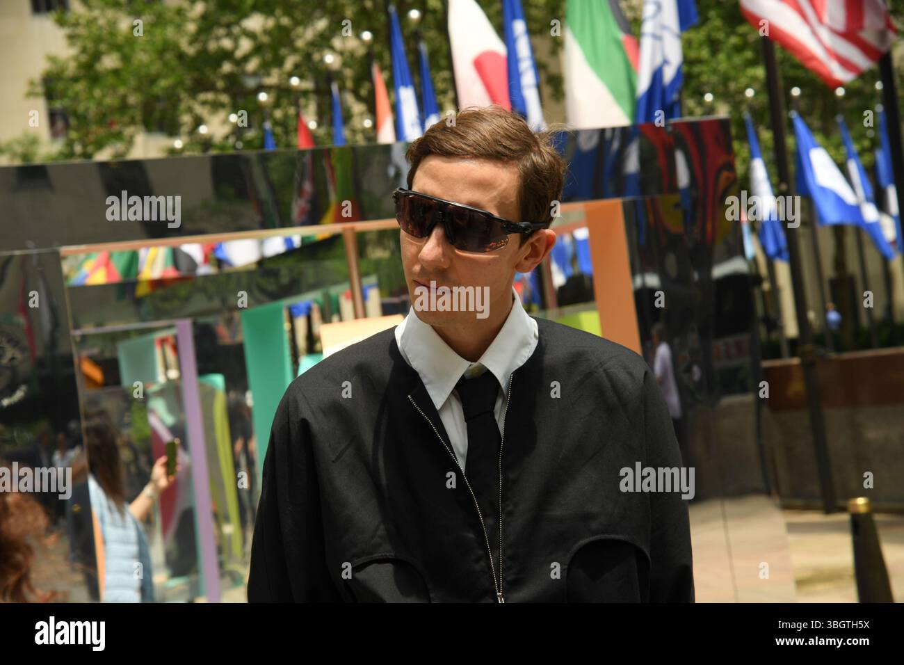 New York, USA. 05th June, 2025. Artist Wade Jeffree is seen as ...