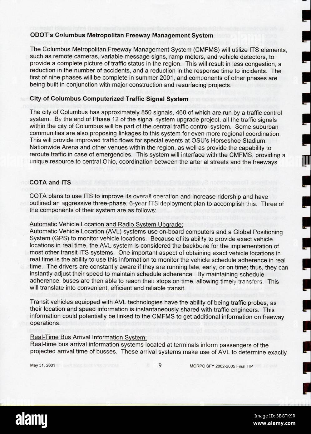 The Transportation Improvement Program (TIP) and Transportation Plan of ...