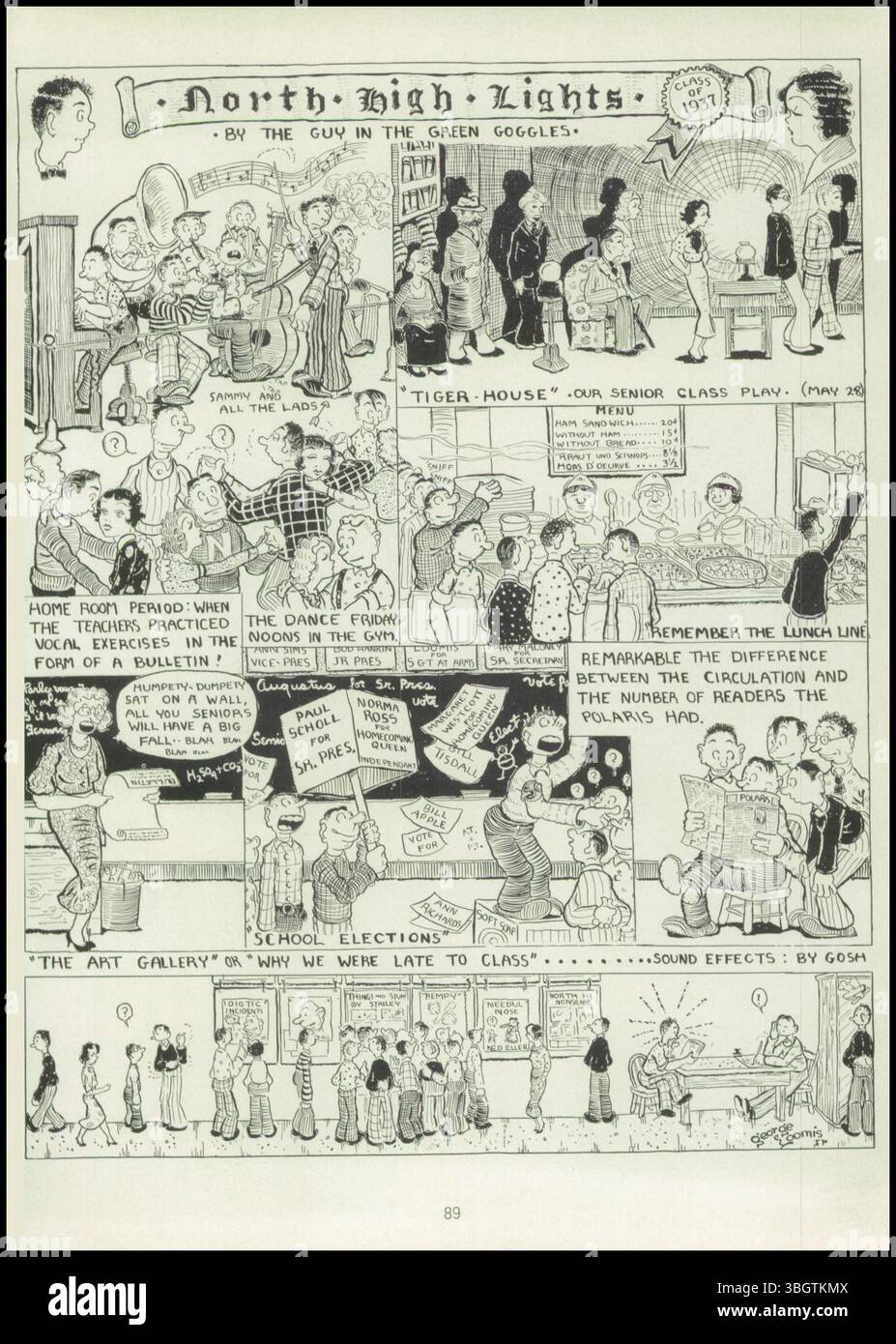 Compiled by the Journalism classes, the 1937 North High School Yearbook ...