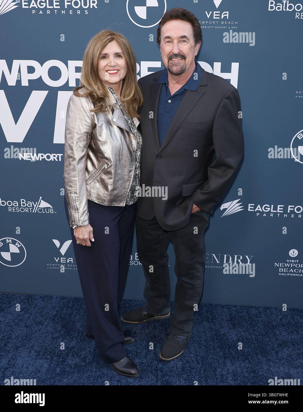 Bryce Zabel, Jackie Zabel arrives at The Newport Beach TV Fest ...