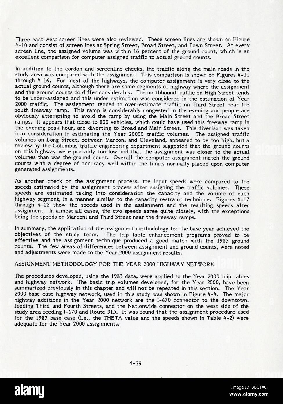 The 1984 Downtown High Street Corridor Action Plan focuses on ...