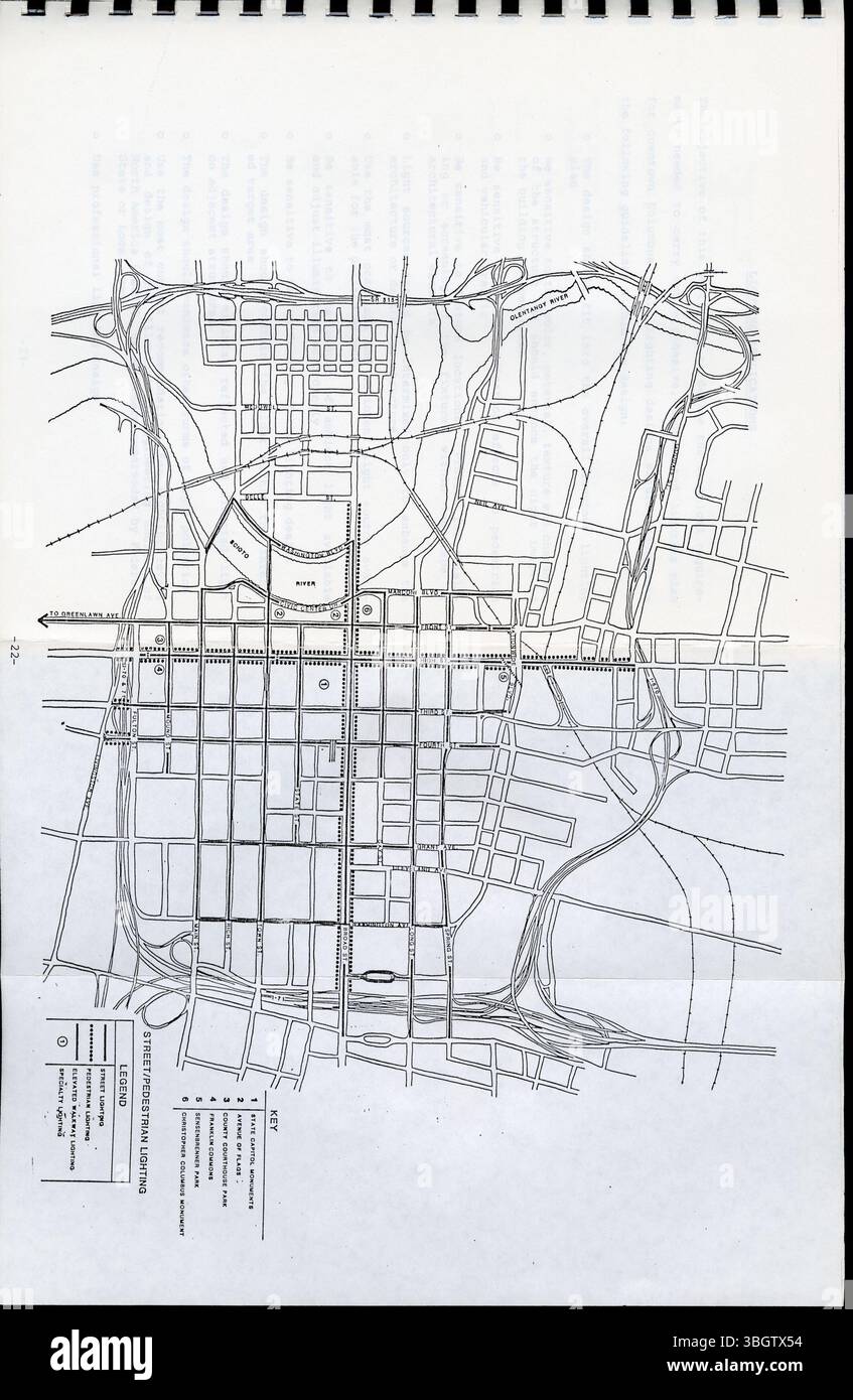 Lighting Downtown Columbus, published in 1988, focuses on ...