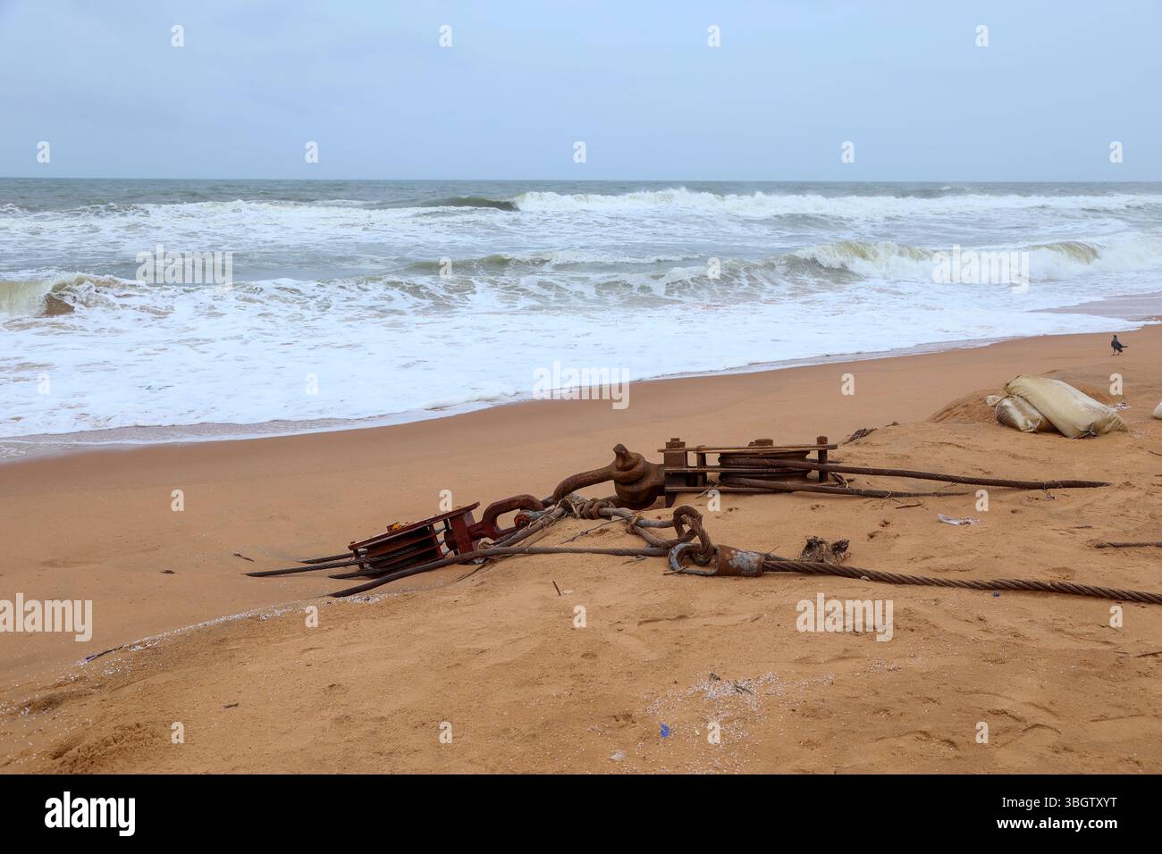 polythene, plastic, marine, pollution, waste, material, sunken, cargo ...