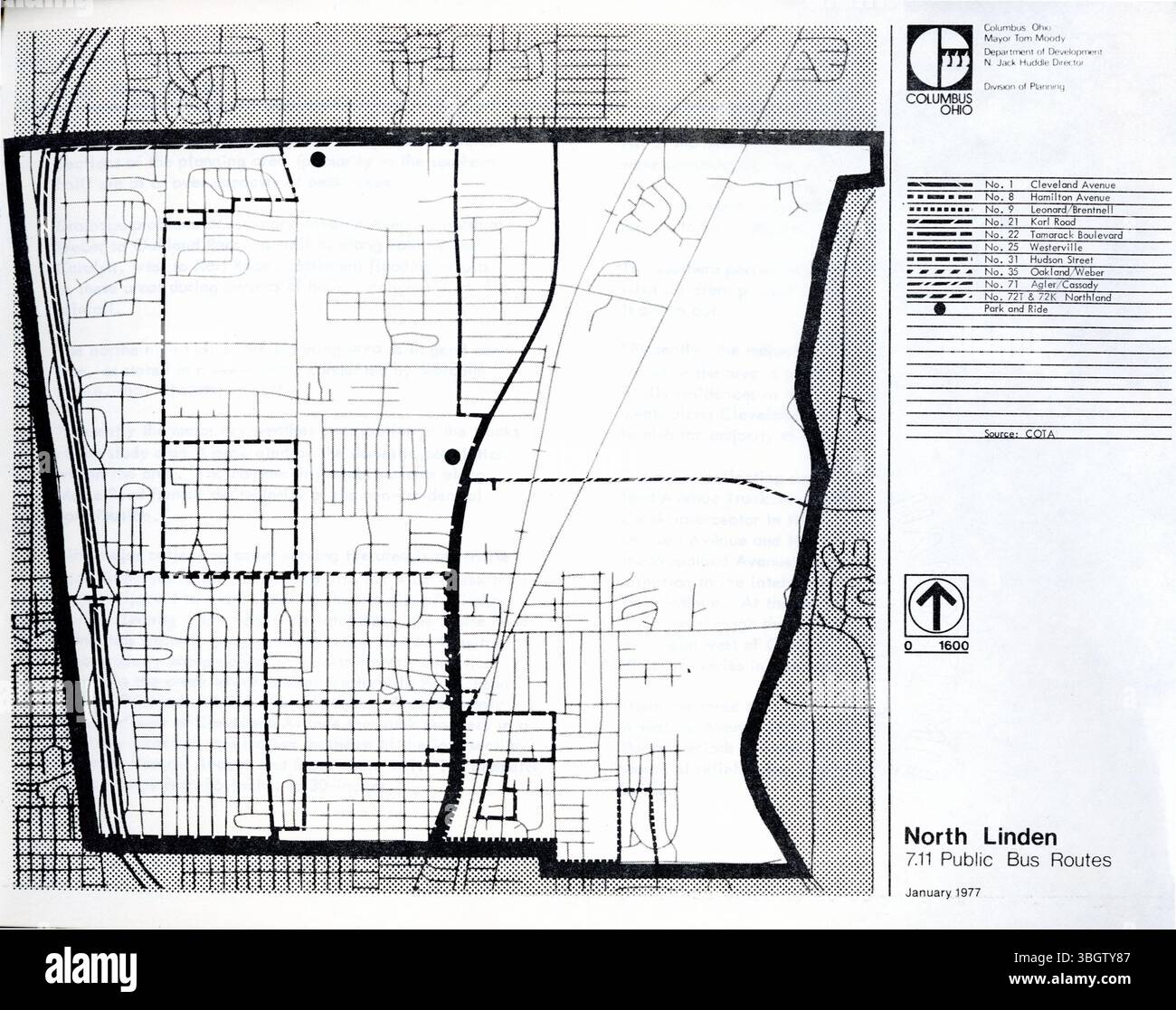 The 1977 North Linden Information Profile provides a synopsis of ...