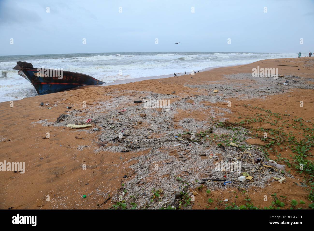 polythene, plastic, marine, pollution, waste, material, sunken, cargo ...