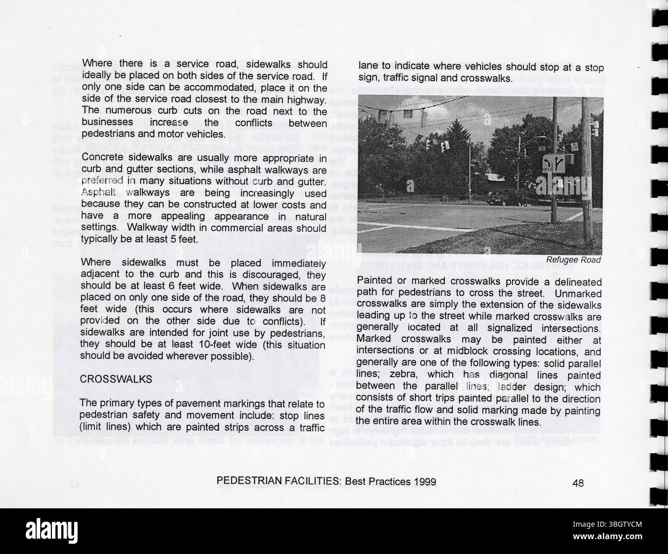 The 1999 Pedestrian Facilities Best Practices guide provides local ...