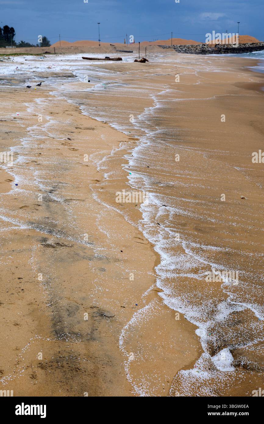 polythene, plastic, marine, pollution, nurdles, waste, material, sunken ...