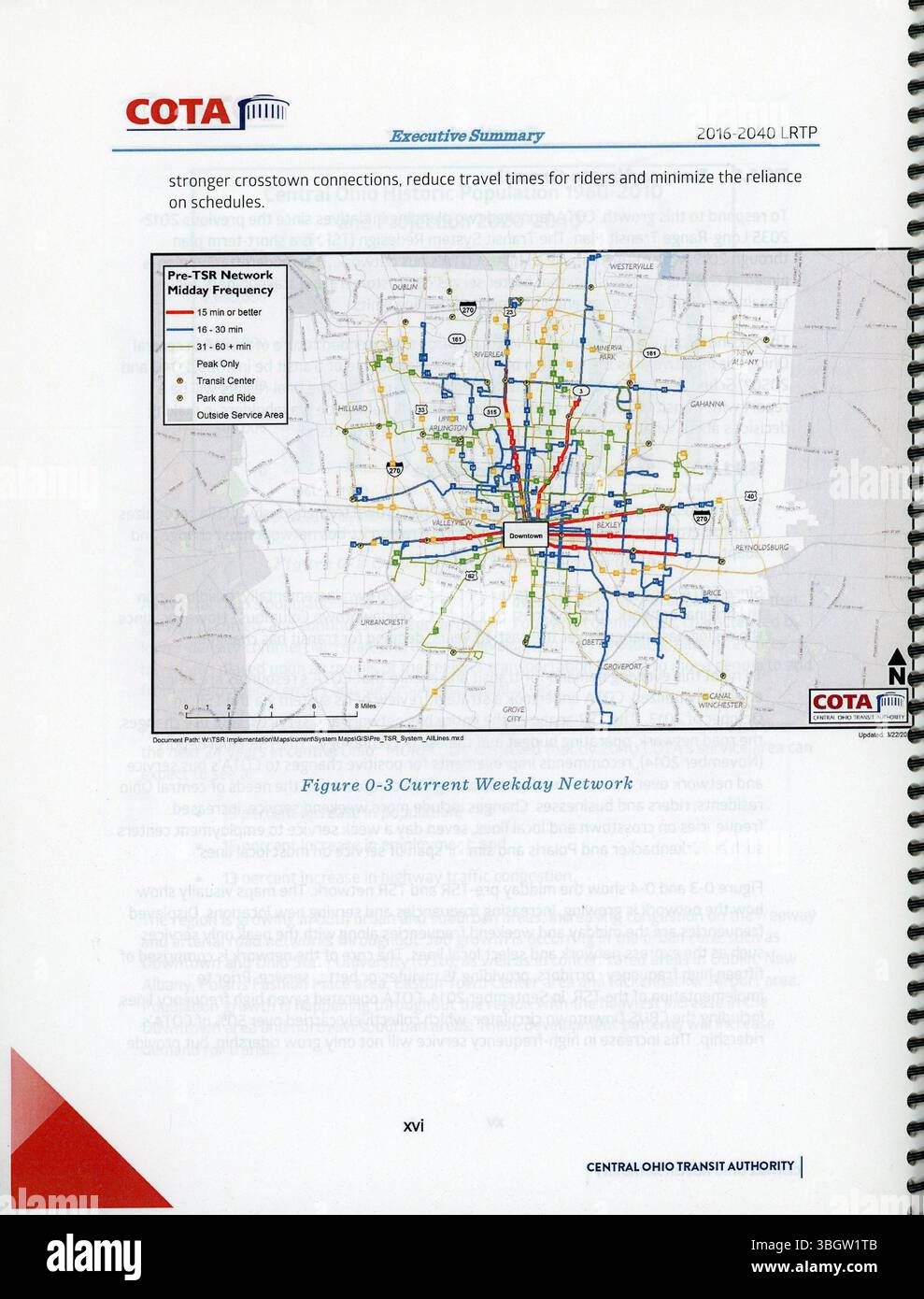 The 2016-2040 Short Range Transit Plan discusses the importance of ...