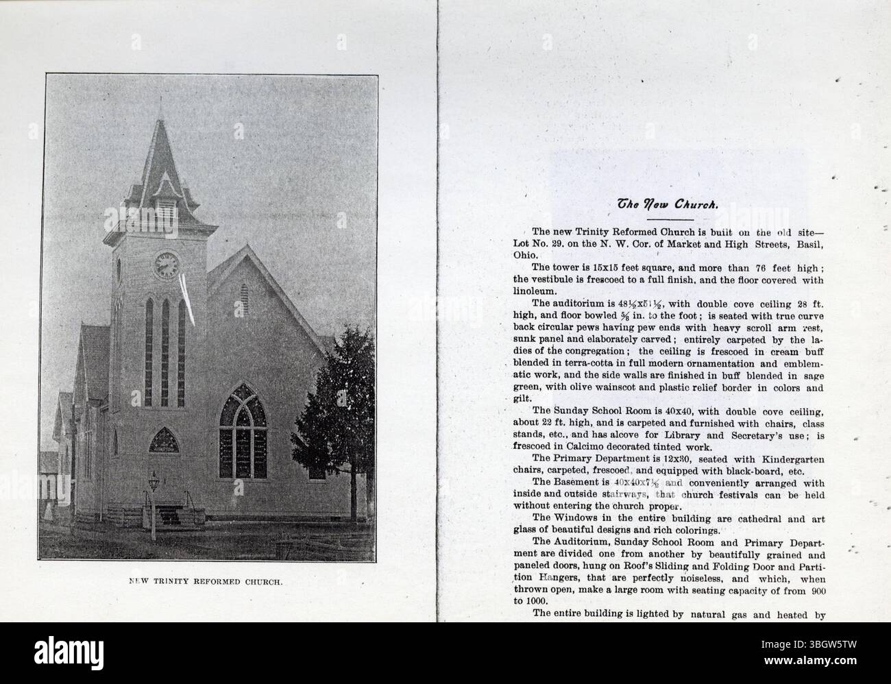 A historical souvenir from the Trinity Reformed Congregation of Basil ...