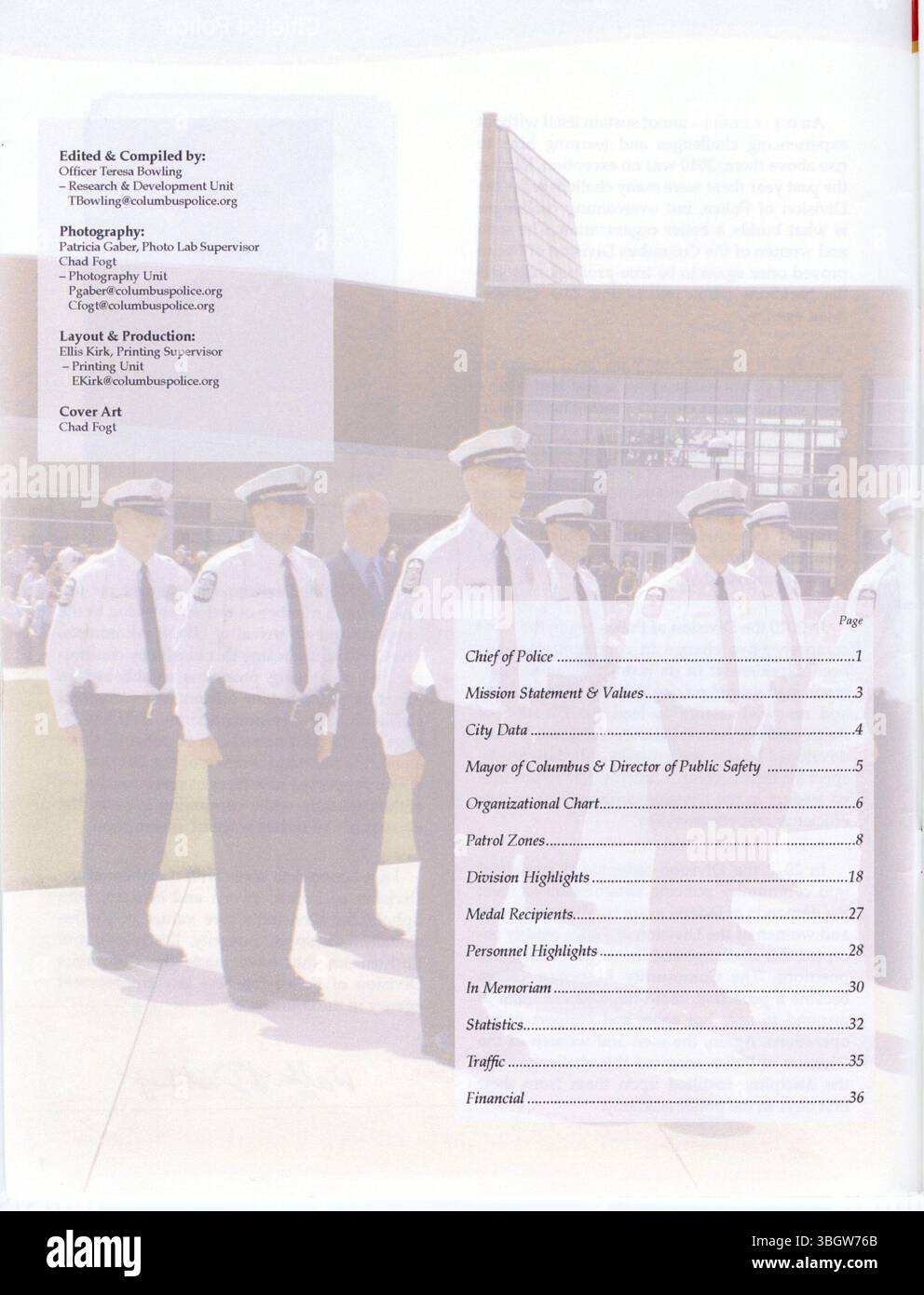 The 2010 Columbus Division of Police annual report details the ...