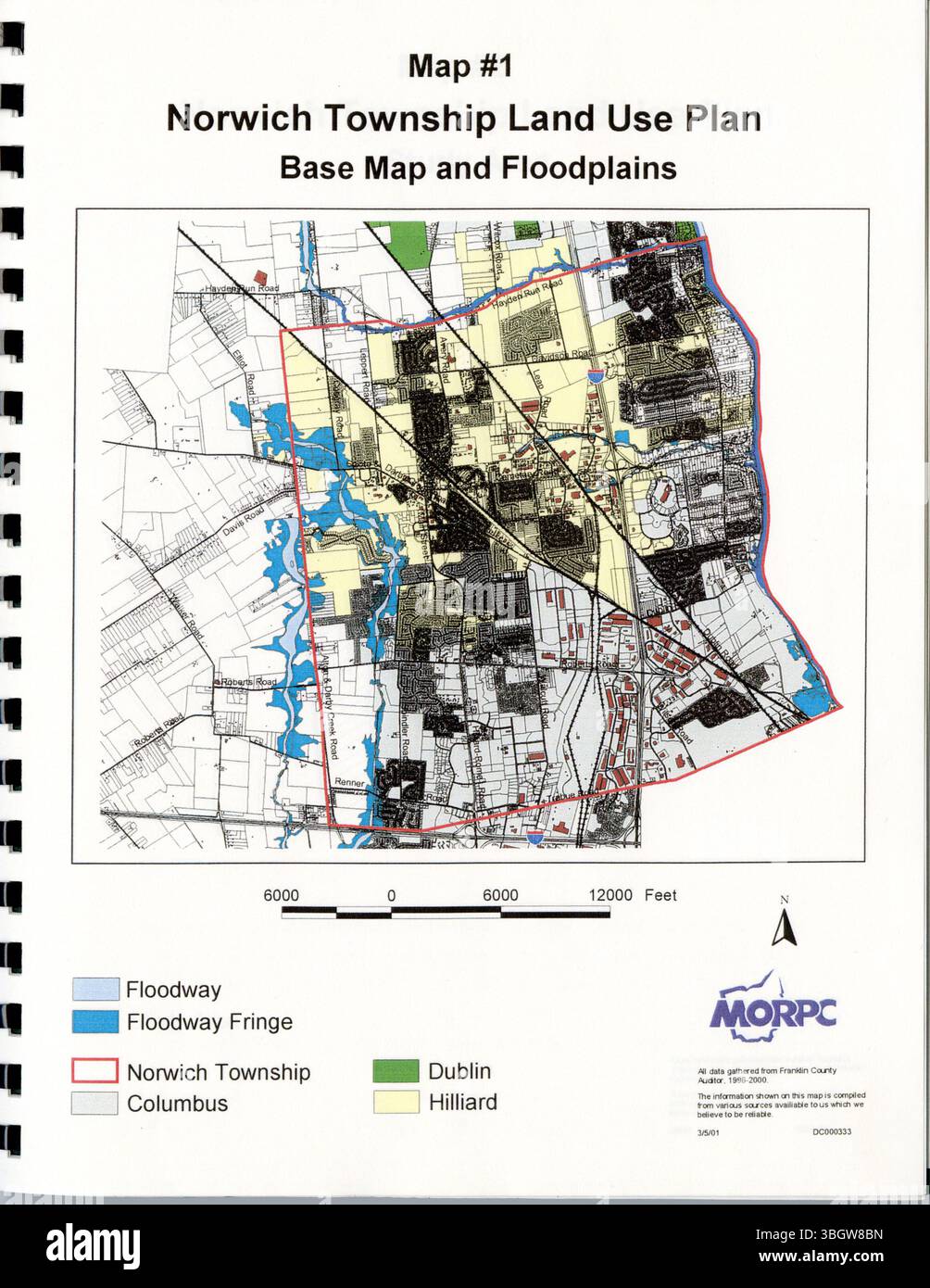 The 2001 Norwich Township Land Use Plan, created with the help of MORPC ...