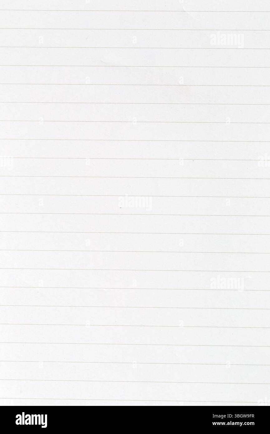 Simple white lined paper background ideal for various design needs ...