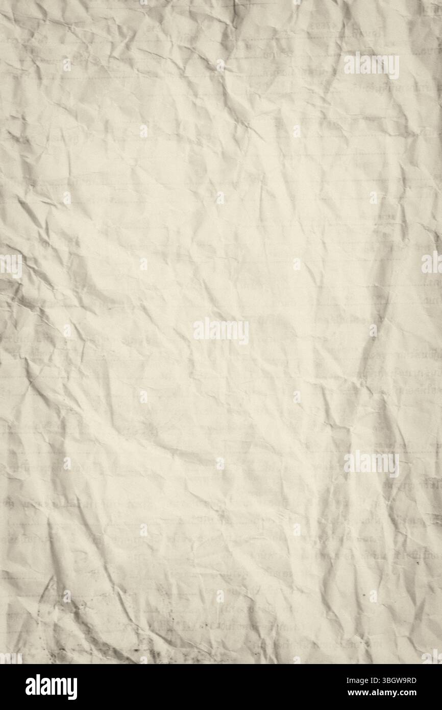 Textured crumpled paper background, ideal for creative projects, design ...