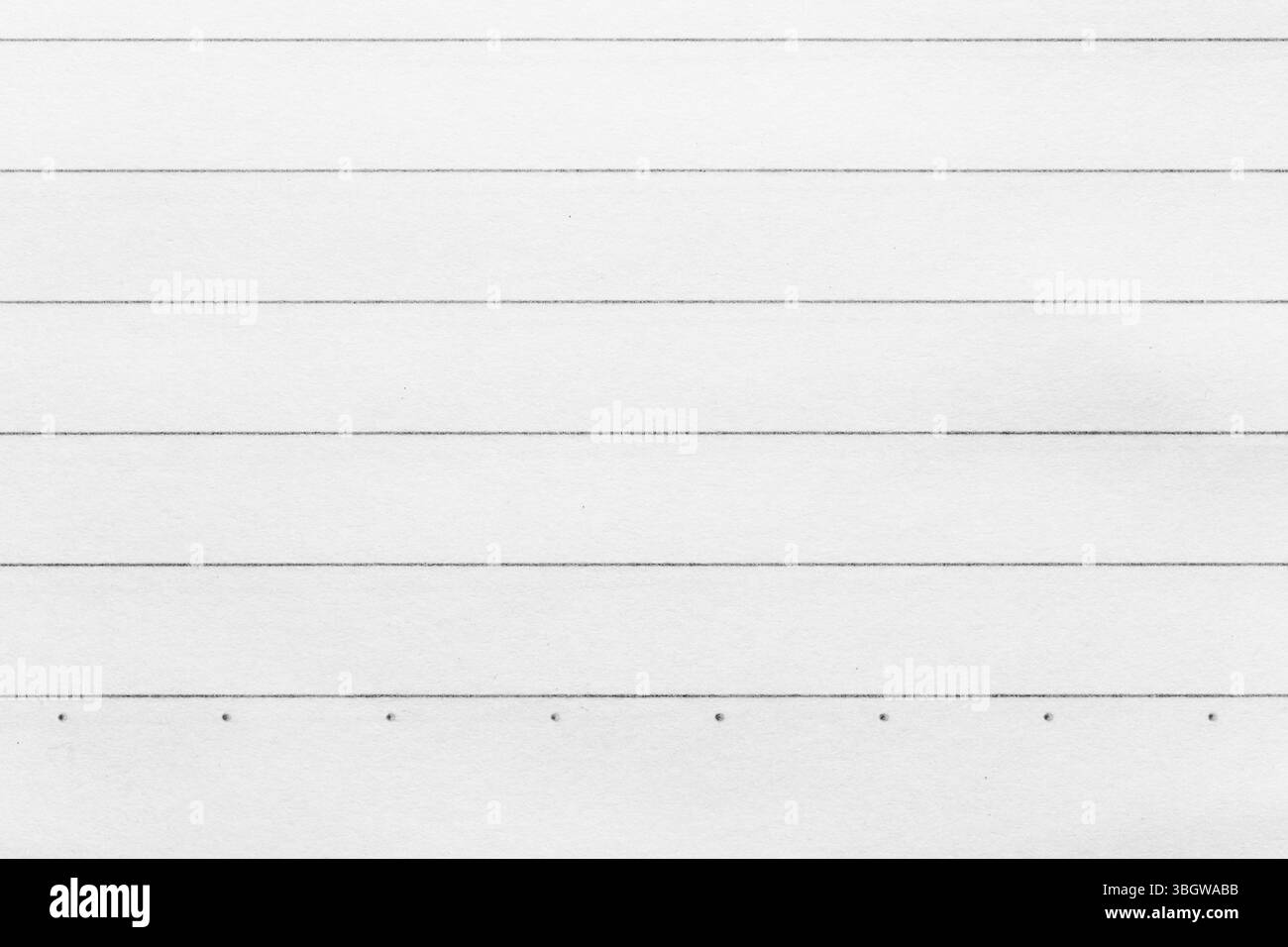 Blank lined paper pen Black and White Stock Photos & Images - Alamy