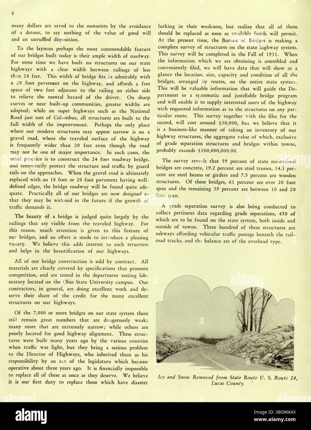 The 1931 Ohio Highway Guide offers information on the state's highway ...