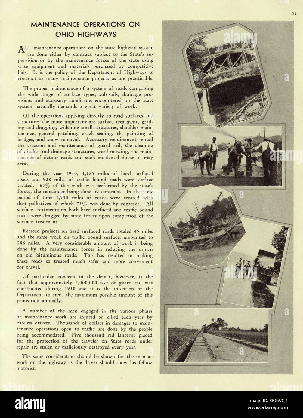 This 1931 edition of the Ohio Highway Guide offers an in-depth look at ...